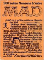 Deutsche MAD Spezialausgaben (1. Serie)
